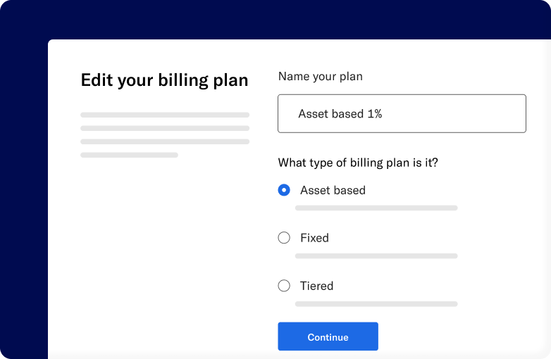 Advisor Billing