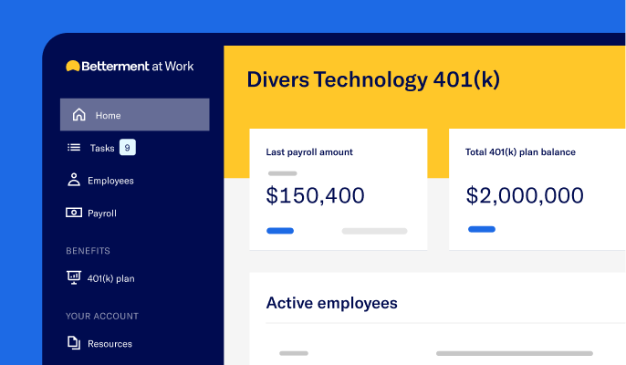 Who we serve | Payroll Providers | Betterment at Work