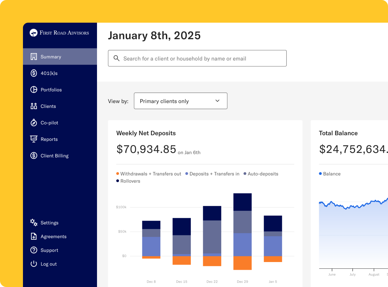 Advisor Hub